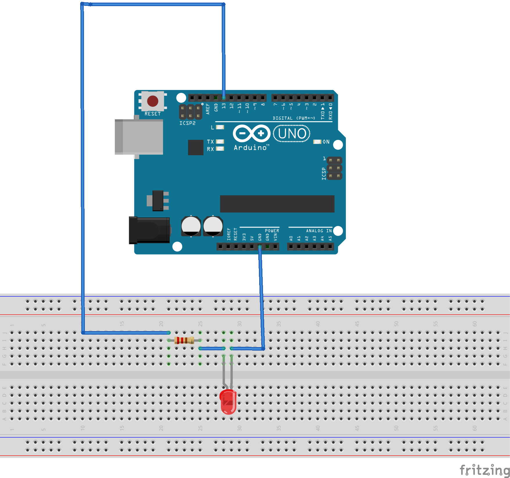 Cara Memrogram Kedip Lampu LED dengan Arduino – Arduino Ciihuy!